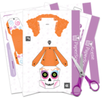 Calavera Mad Hatter - Paper Model - download from PaperScene