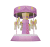 Rapunzel Carousel - Paper model - download from PaperScene
